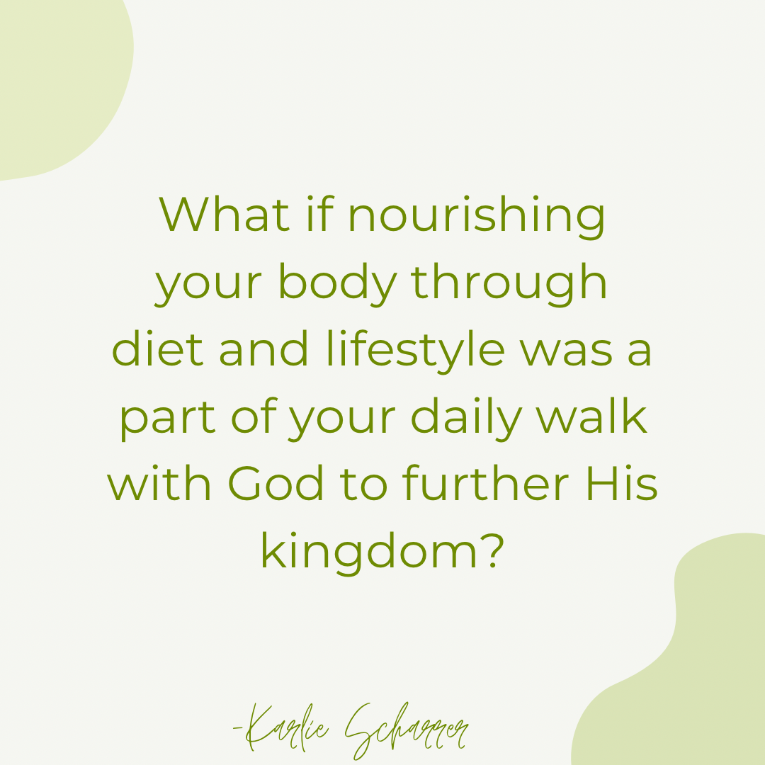 Food Is Foundational – Holy Barre